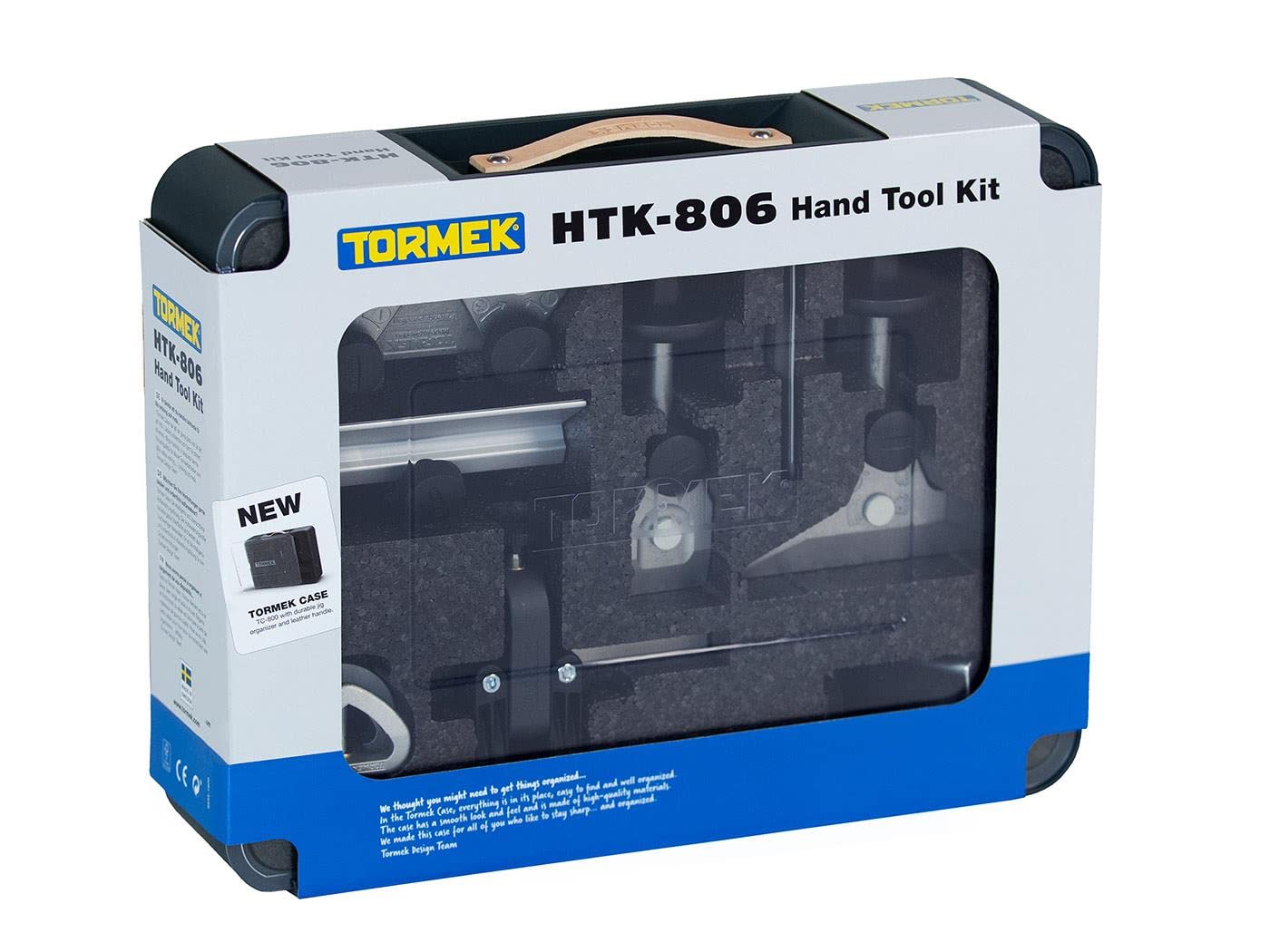 Tormek HTK-806 Hand Tool Kit - Sharpening Kit for Tormek Sharpening Systems – Knife Sharpener/Scissor Sharpener/Axe Sharpener - Sharpens All Your Knives, Hatchets, Cutting Tools and More.