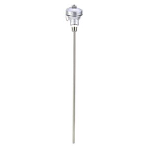 rtd temperature sensor, rtd pt100 temperature sensor probe 1/2" npt thread thermocouple terminal head,simple and easy to install(400mm/15.7)