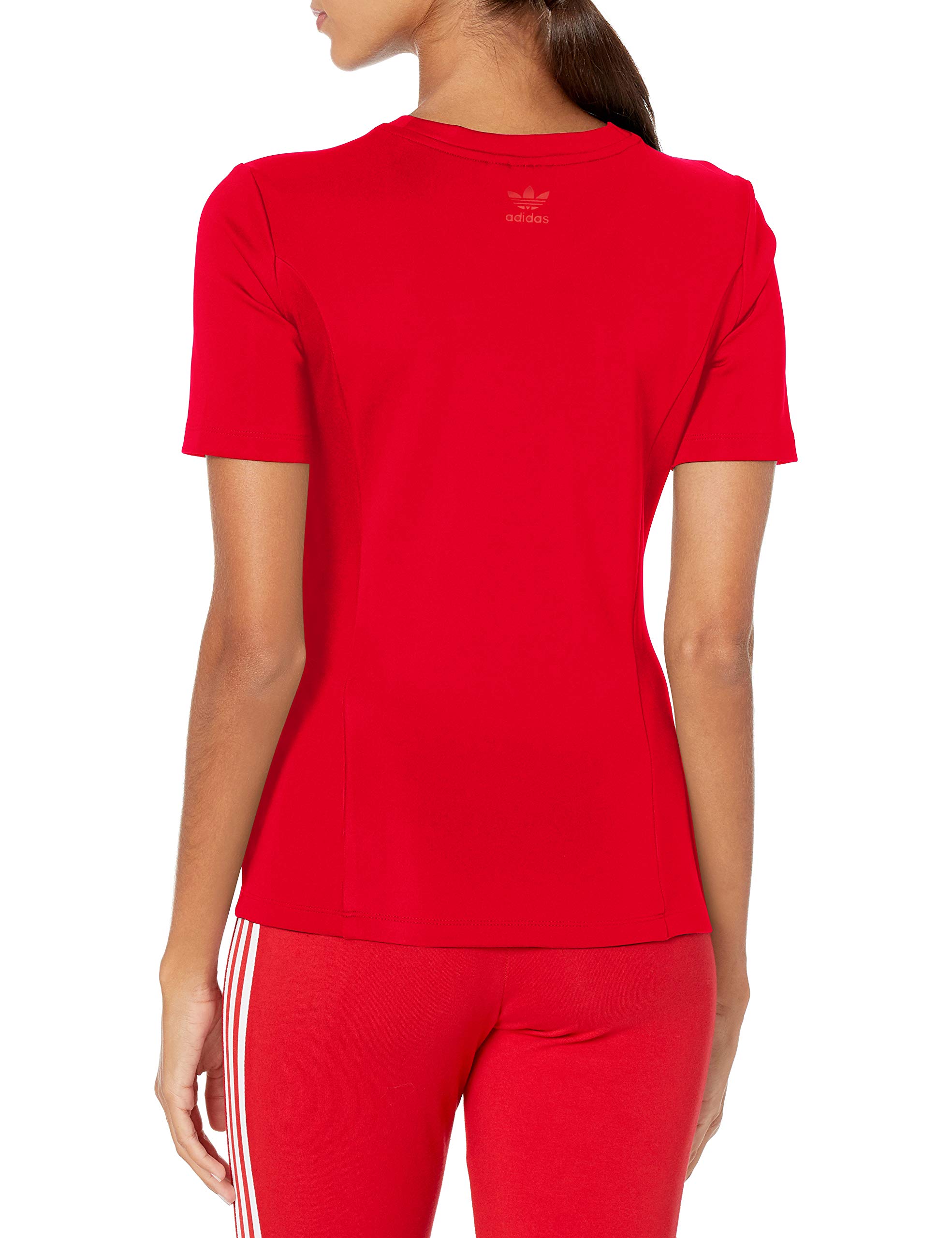 adidas Originals womens Tee Scarlet XX-Small