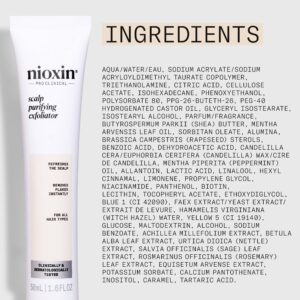 Nioxin Scalp Recovery Purifying Exfoliator, Scalp Exfoliator Dandruff Treatment, 1.6 oz (Packaging May Vary)