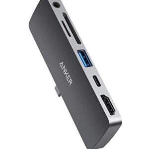 Anker USB C Hub for iPad Pro, PowerExpand Direct 6-in-1 Adapter, with 60W Power Delivery, 4K HDMI, Audio, USB 3.0, SD and microSD Card Reader (Not Compatible with iPad Pro and iPad Mini 2021)