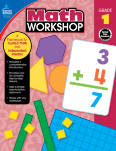 carson dellosa | math workshop workbook | grade 1, printable