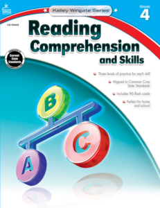 carson dellosa | kelley wingate reading comprehension and skills workbook | grade 4, printable