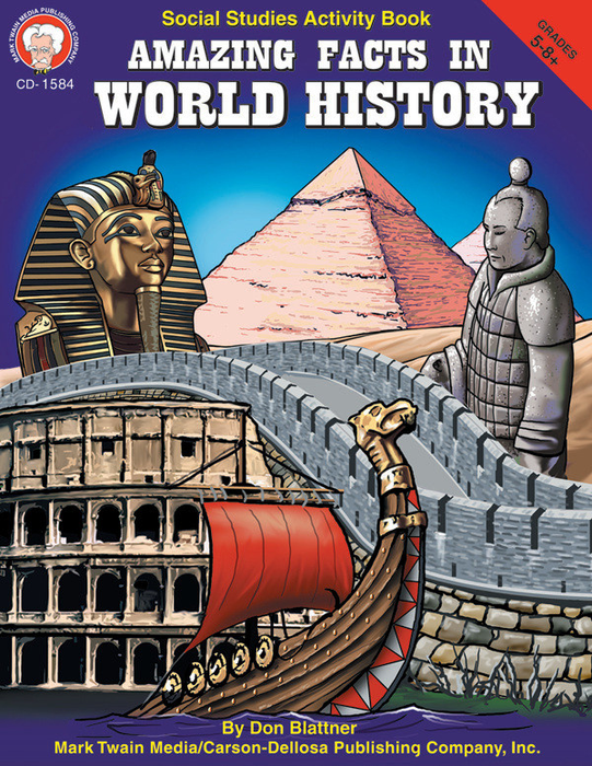 Mark Twain | Amazing Facts in World History Workbook | Grades 5–8, Printable