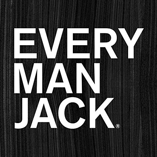 Every Man Jack Activated Charcoal Shave Gel for Men - Soften and Prep Skin and Beard for a Deep Clean and Close, Comfortable Shave with Tea Tree Oil, and Aloe - 6.7-ounce - Twin Pack