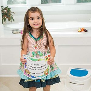 "I Can Do It!" Potty Training Reward Chart with Static Cling Stars by Kenson Kids