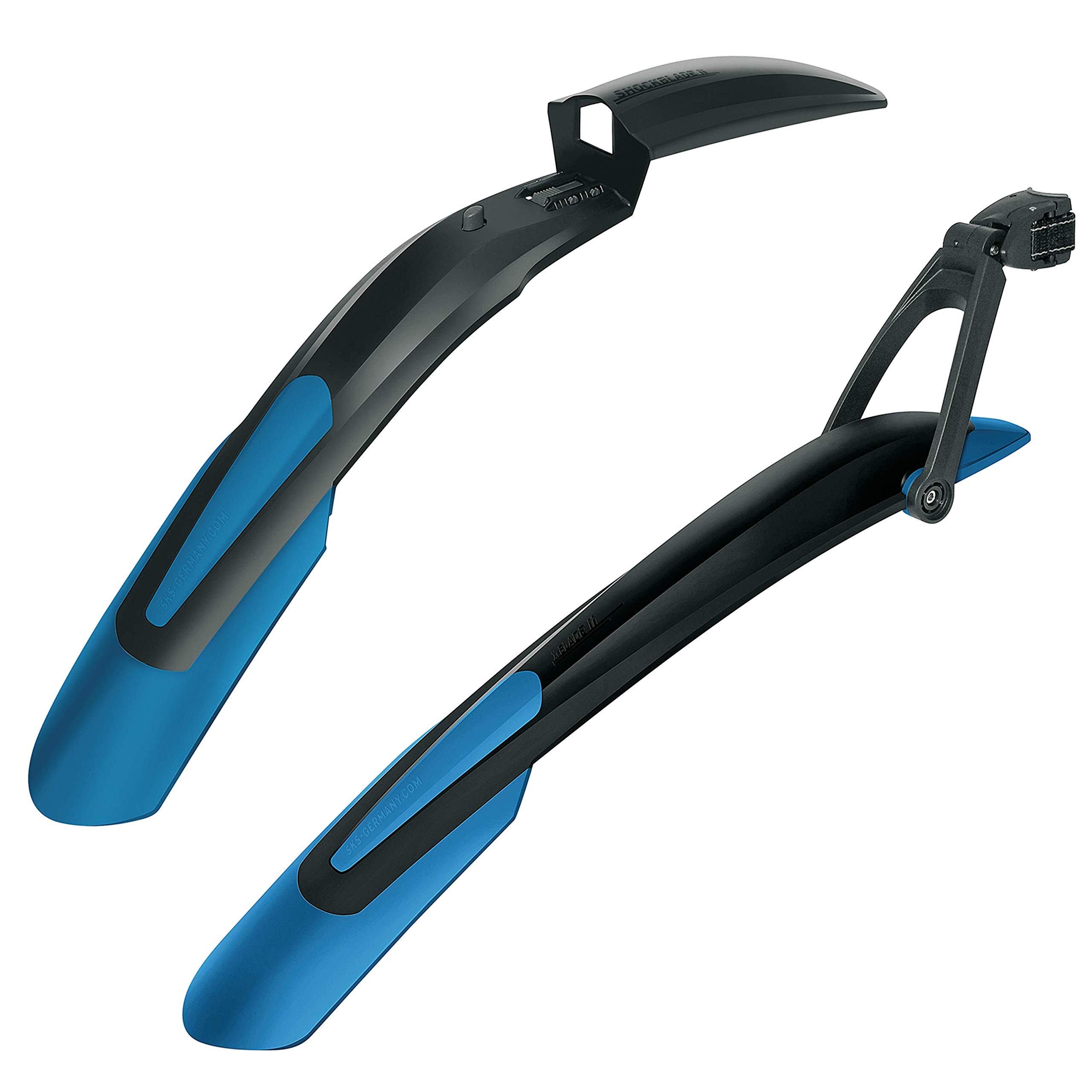 SKS GERMANY Unisex – Adult's Blade Set Blue 29" Mudguard, Länge Vorderrad: 680 mm