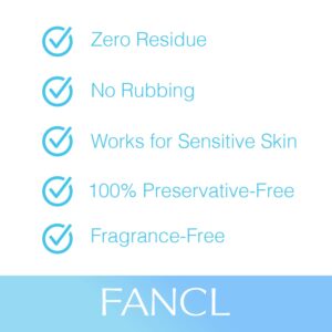 FANCL Mild Cleansing Oil - 100% Preservative Free, Clean Skincare for Sensitive Skin [US Package]