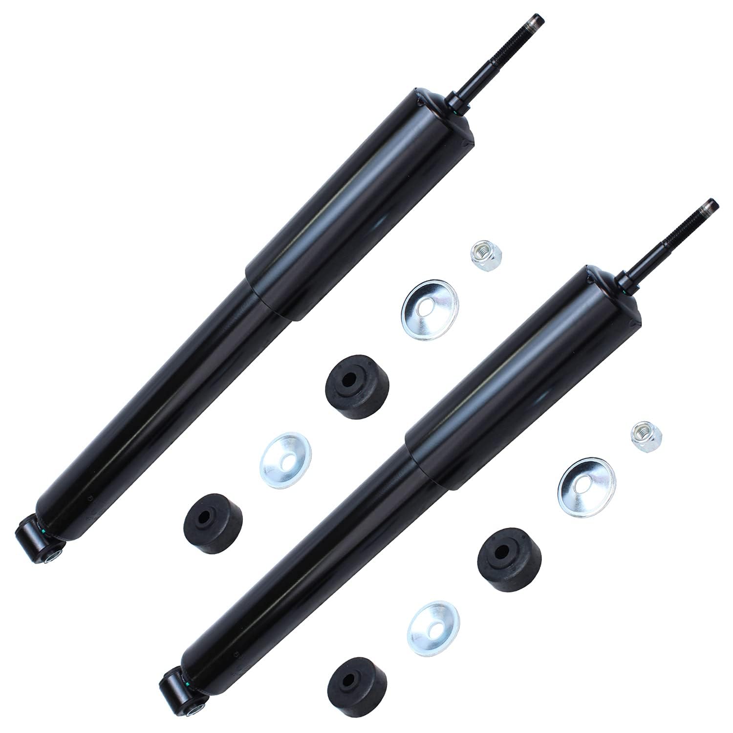 Detroit Axle - 4WD Shock Absorbers for 2005-2016 Ford F-250 Super Duty, 2008-2016 F-350 Super Duty Front and Rear Shock Absorbers 2009 2010 2011 2012 2013 2014 2015 Replacement