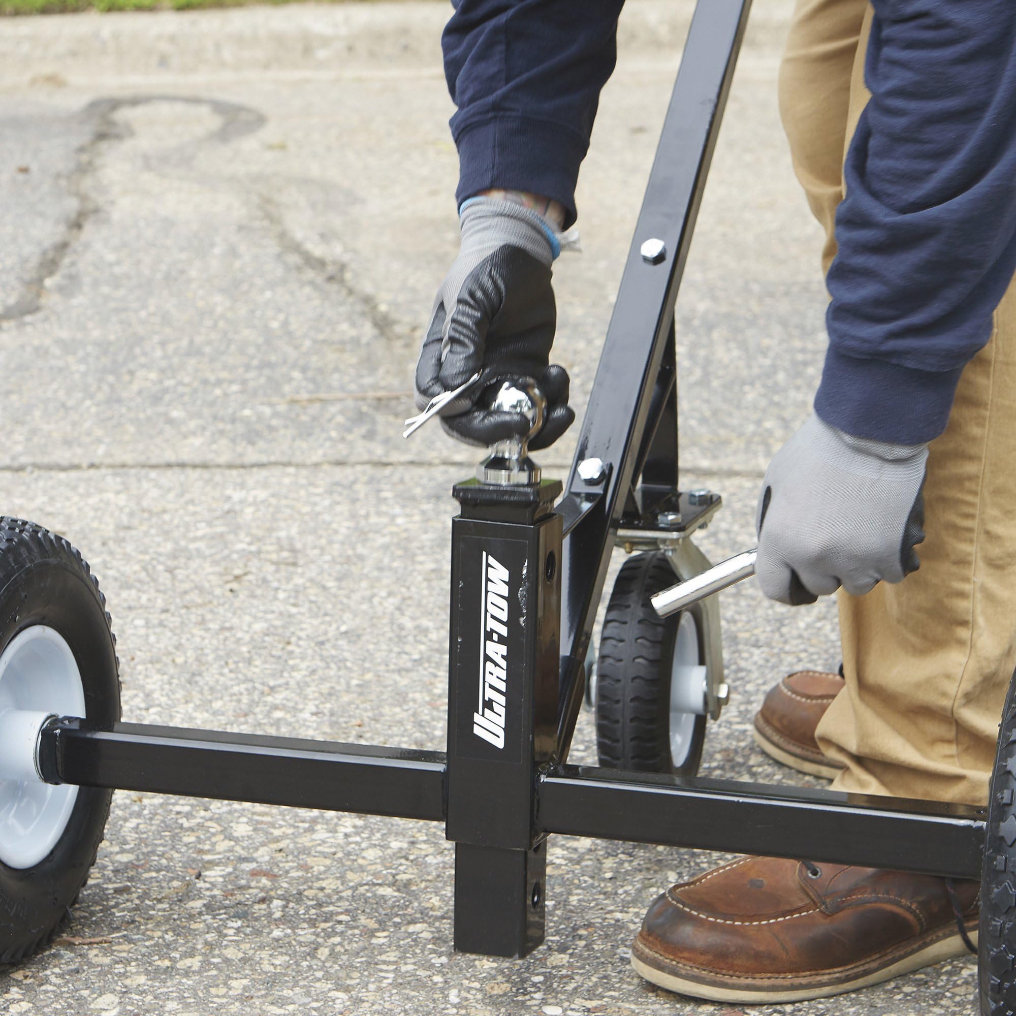 Ultra-Tow Adjustable Trailer Dolly - 800-Lb. Capacity, with Caster