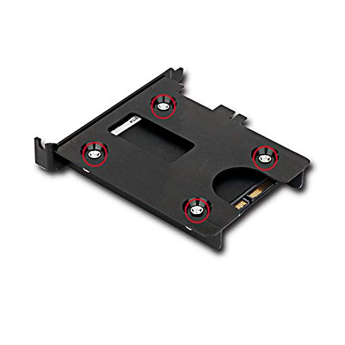 JXSZ 2.5" IDE/SATA HDD/SSD PCI PCI-E Rear Panel Frame Mount Bracket Full Size PC