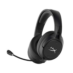 hyperx cloud flight s - wireless gaming headset, 7.1 surround sound, 30 hour battery life, qi wireless charging, detachable microphone with led mute indicator, compatible with pc & ps4