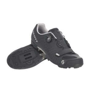 scott comp boa mountain bike shoes mat-black-silv 42