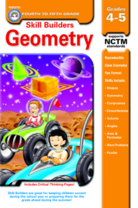 carson dellosa | skill builders geometry workbook | grades 4–5, printable