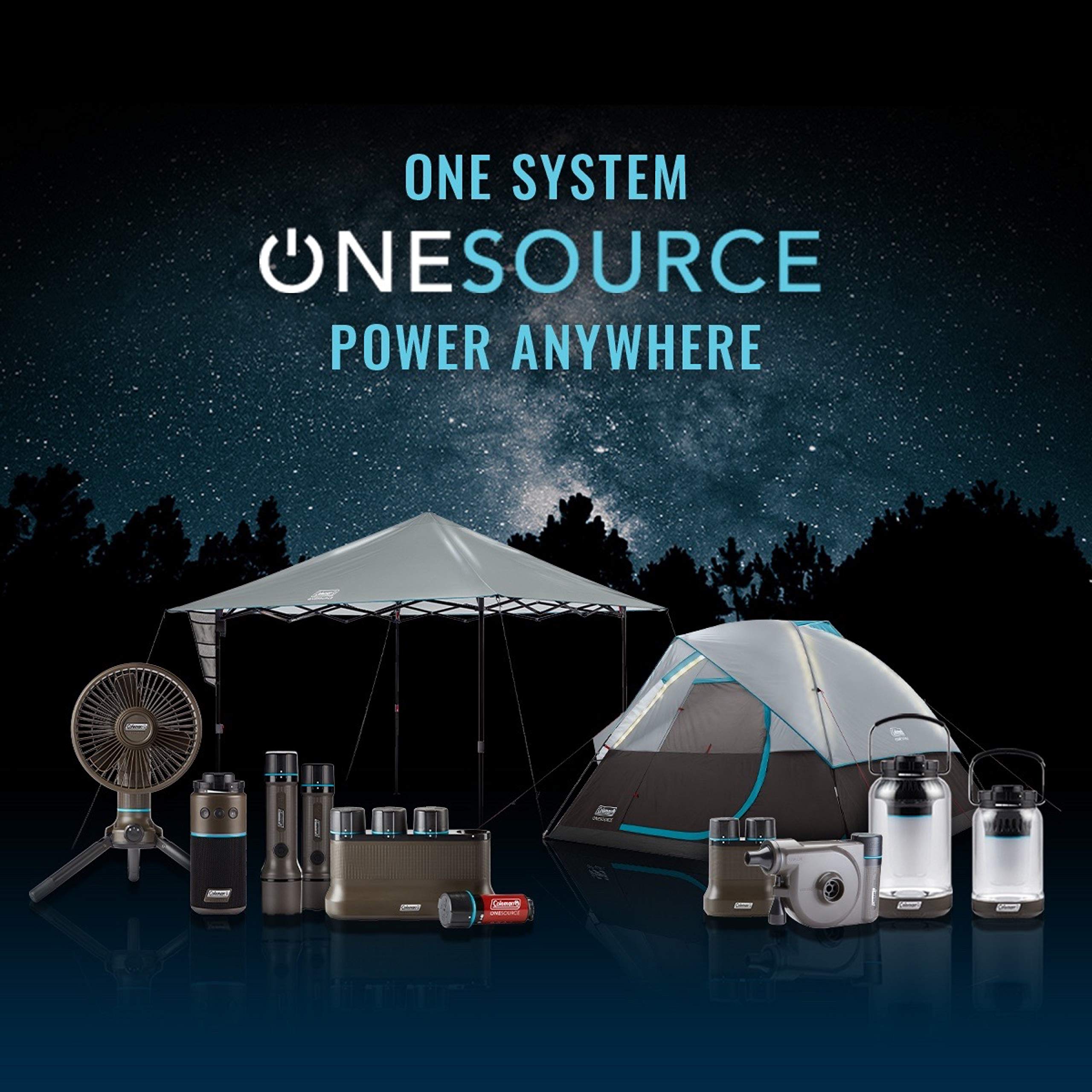 Coleman OneSource Rechargeable Camping System