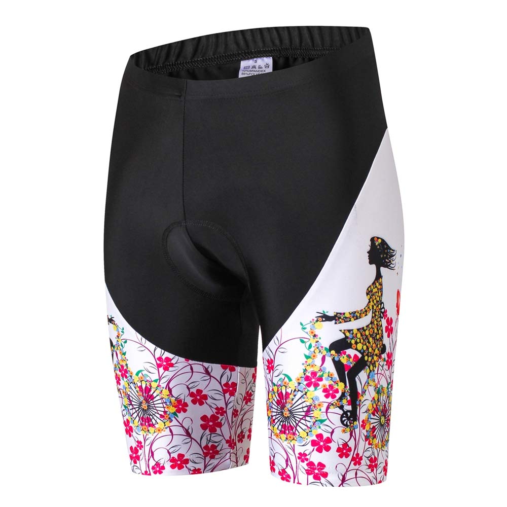 Cycling Shorts Women Bicycle Shorts Tight Half Pants 4D Gel Padded MTB Cycle Clothing Bike Shorts Comfortable