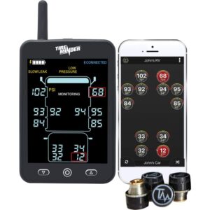 tireminder a1as rv tpms with 4 transmitters