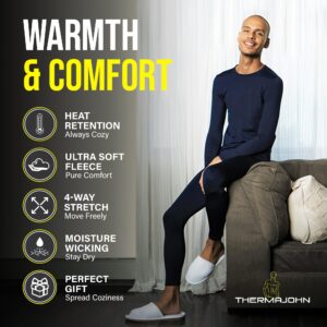 Thermajohn Long Johns Thermal Underwear for Men Fleece Lined Base Layer Set for Cold Weather (X-Large, Hunter Green)