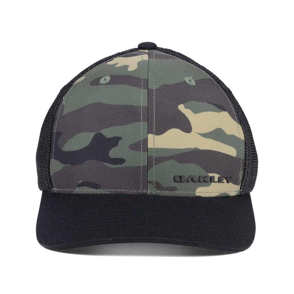 Oakley Indy Stretch-Fitted Cap Camo/Black