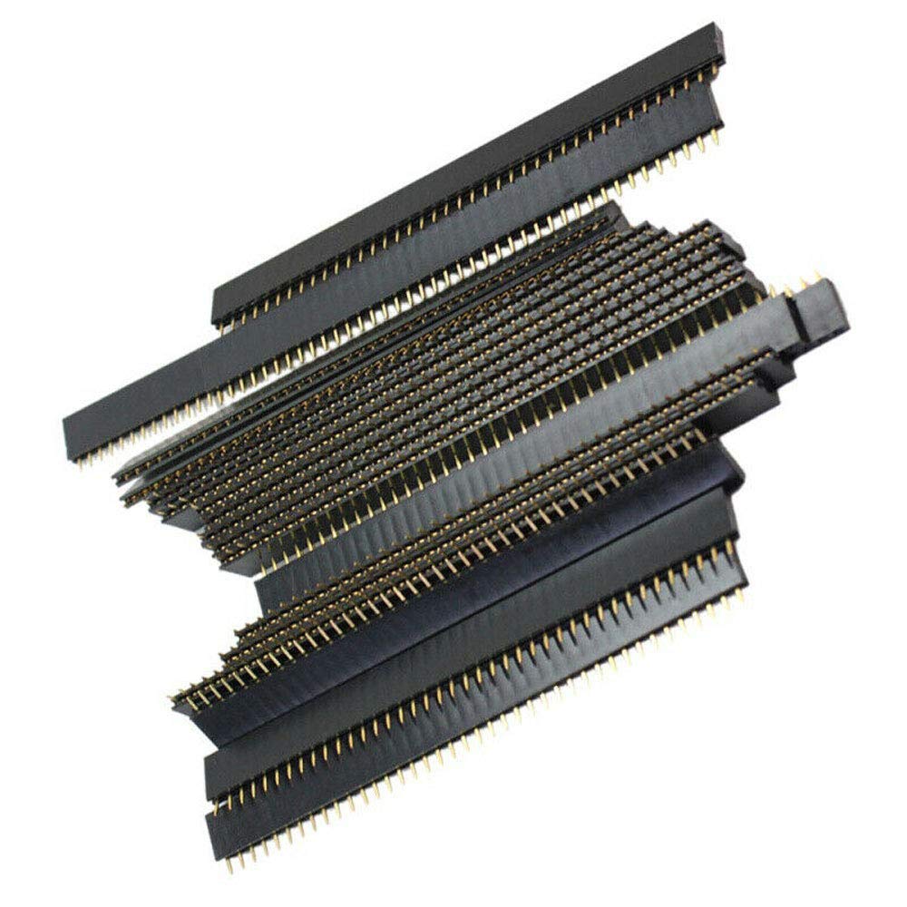 Gump's grocery 20PCS Female 40pin 2.54mm Header Socket Row Strip PCB Connector for Arduino