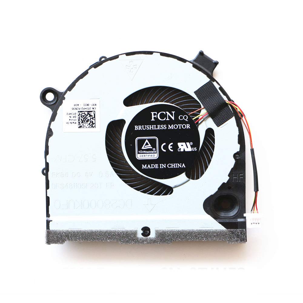 Nbparts New Replacement CPU + GPU Fan for Dell G3-3579 G3-3779 G5-5587 Gaming Laptop 0GWMFV 0TJHF2