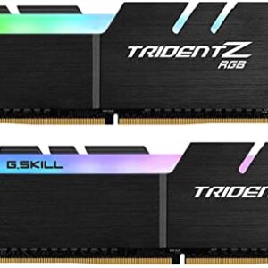 G.SKILL Trident Z RGB Series (Intel XMP) DDR4 RAM 16GB (2x8GB) 4000MT/s CL18-22-22-42 1.35V Desktop Computer Memory UDIMM (F4-4000C18D-16GTZRB)