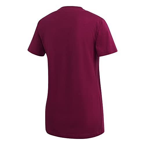 adidas Women's Must Haves Badge of Sport Tee, Power Berry, XX-Small