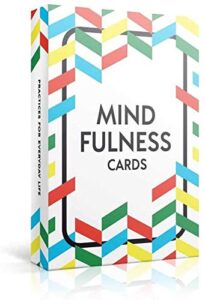 allura & arcia 52 mindfulness cards - stress less, mindful meditation, gratitude, kindness, self care & relaxation