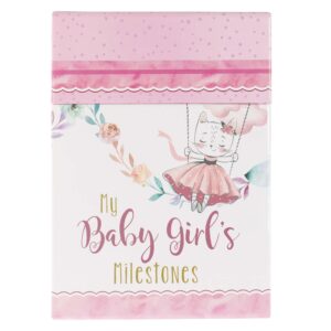 card box my baby girl's milestones