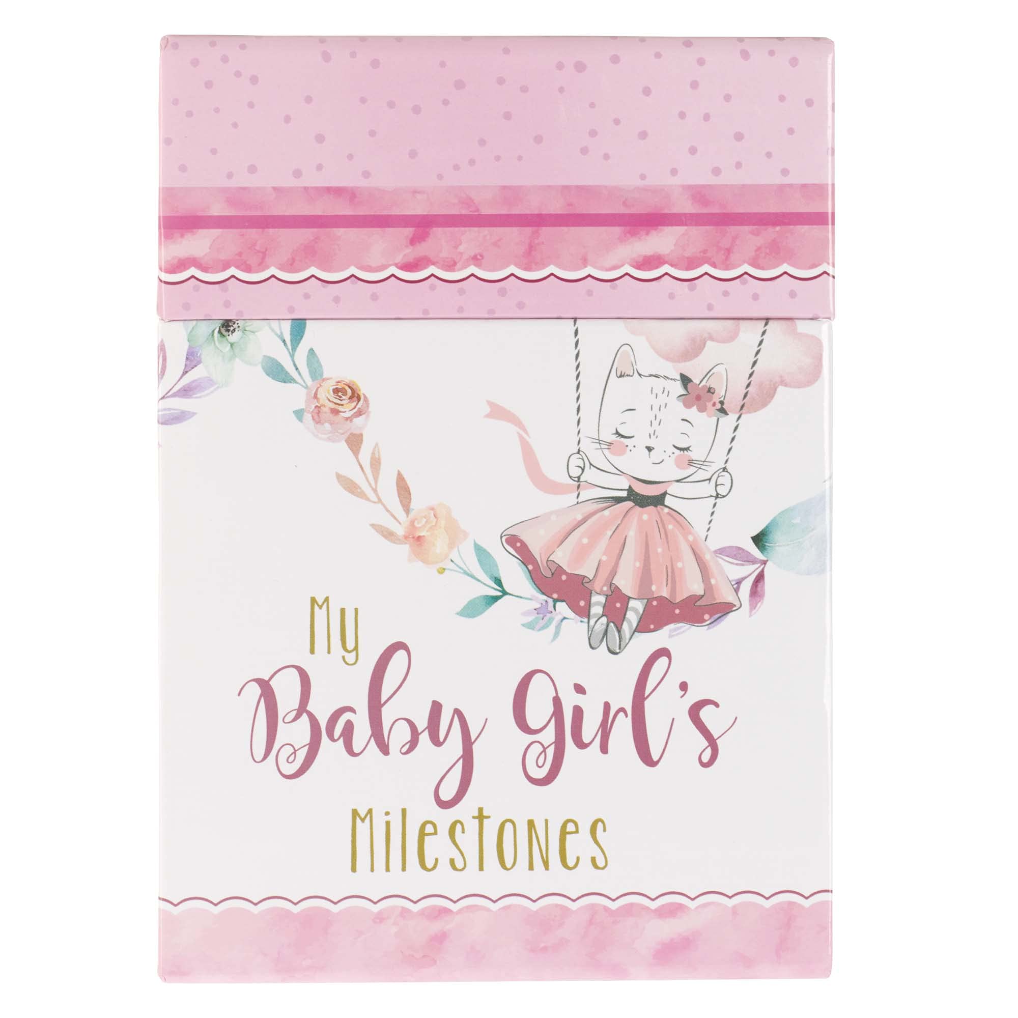 Card Box My Baby Girl's Milestones