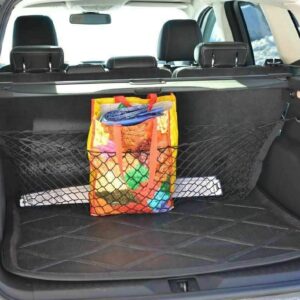 EACCESSORIES EA Rear Trunk Organizer Cargo Net for Ford Escape 2013-2019 – Envelope Style Cargo Net for SUV - Premium Mesh Car Trunk Organizer Vehicle Carrier Storage -Compatible with Escape