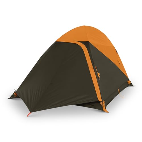 Kelty Grand Mesa 2P Backpacking Tent – 3 Season 2 Man Camping Thru Hiking Shelter, Aluminum Poles, Single Door + Vestibule, 2024 Model (2P)