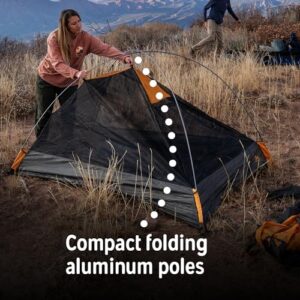 Kelty Grand Mesa 2P Backpacking Tent – 3 Season 2 Man Camping Thru Hiking Shelter, Aluminum Poles, Single Door + Vestibule, 2024 Model (2P)