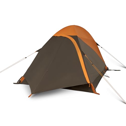 Kelty Grand Mesa 2P Backpacking Tent – 3 Season 2 Man Camping Thru Hiking Shelter, Aluminum Poles, Single Door + Vestibule, 2024 Model (2P)