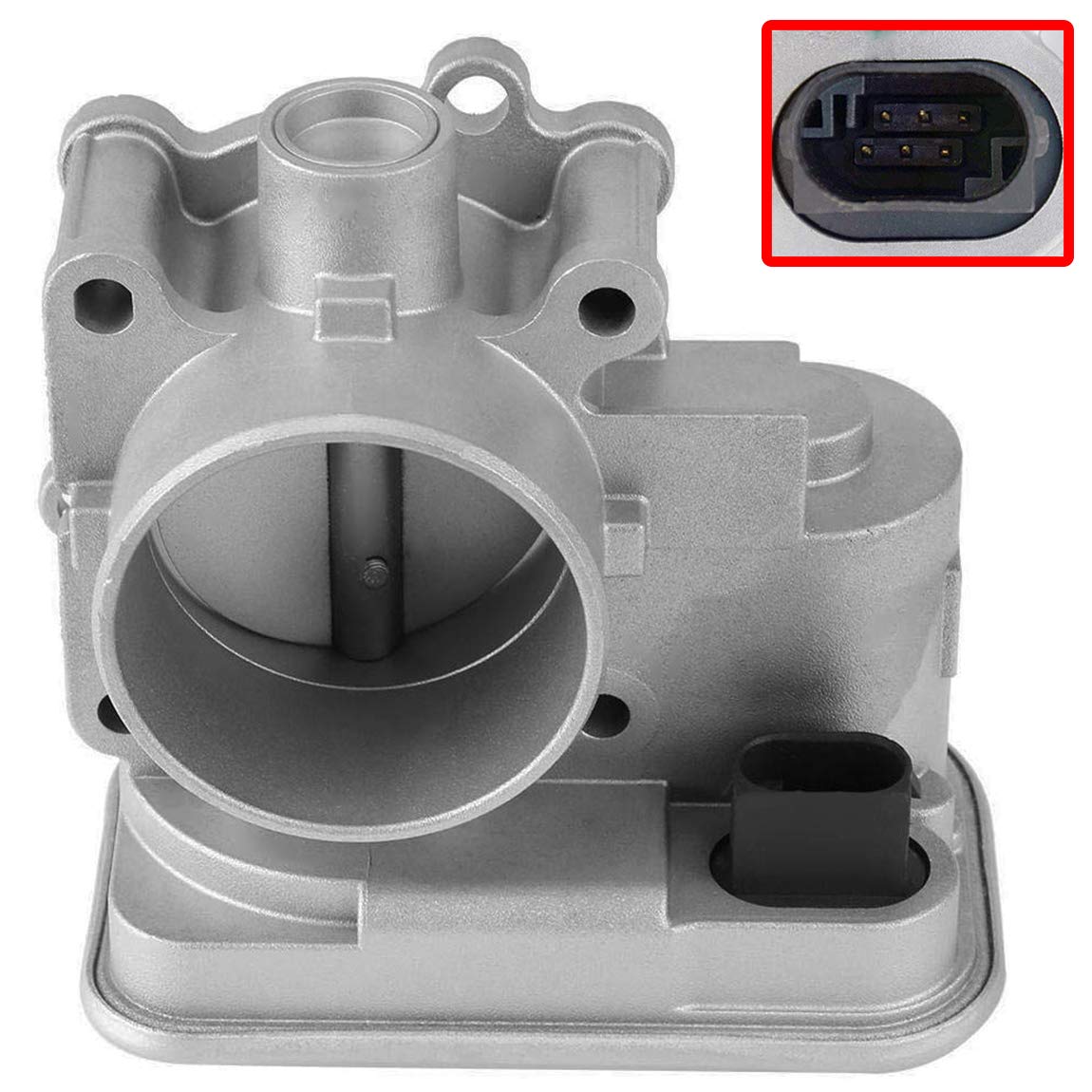 04891735AC Electronic Throttle Body with IAC TPS,Compatible with 2.0L 2.4L Chrysler 200,Sebring Dodge Avenger Caliber Journey Compass Patriot Years 2007-2017 Replaces 977025,4891735AD,4891735AB