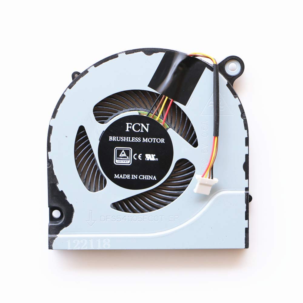 Replacement CPU Cooling Fan for ACER Predator Helios 300 G3-571 G3-571G DFS541105FC0T FJN1 DC5V Series Laptopa