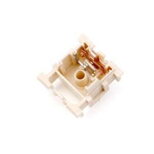 KAILH Novelkeys Cream MX SMD 5 Pin RGB Switches for Backlit Mechanical Gaming Keyboard (68 pcs, Novelty Cream)