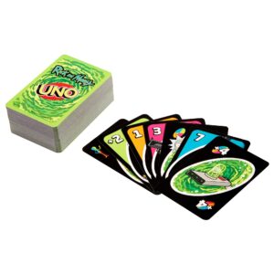 mattel games uno rick and morty