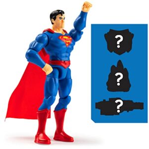 DC Comics, 4-Inch Superman vs. Darkseid Action Figure 2-Pack with 6 Mystery Accessories, Adventure 1