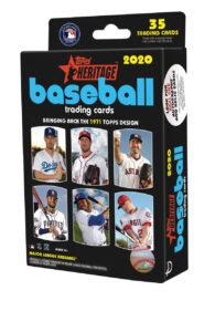 2020 topps heritage mlb baseball retail hanger box