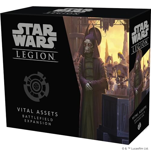 Star Wars Legion Vital Assets Battlefield Expansion | Two Player Battle Game | Miniatures Game | Strategy Game for Adults and Teens | Ages 14+ | Avg. Playtime 3 Hours | Made by Atomic Mass Games