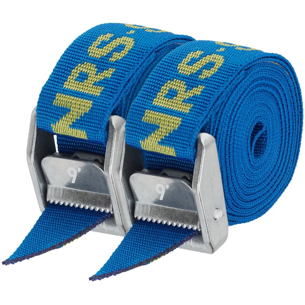 NRS 1.5" Heavy Duty Straps 9' Pair Iconic Blue