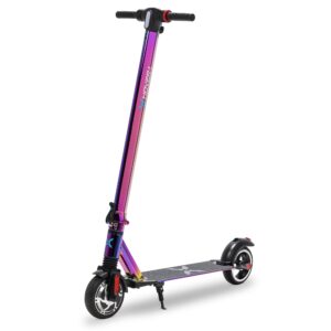 hover-1 aviator electric scooter | 15mph, 7 mile range, 5hr charge, lcd display, 6.5 inch high-grip tires, 264lb max weight, cert. & tested - safe for kids, teens & adults