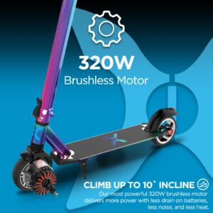 Hover-1 Aviator Electric Scooter | 15MPH, 7 Mile Range, 5HR Charge, LCD Display, 6.5 Inch High-Grip Tires, 264LB Max Weight, Cert. & Tested - Safe for Kids, Teens & Adults