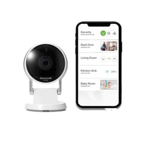 Honeywell Home C2 Indoor Wi-Fi Security Camera (CHC8480W1013), White