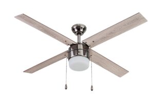 portage bay 51451 chism ceiling fan, 52, gun metal