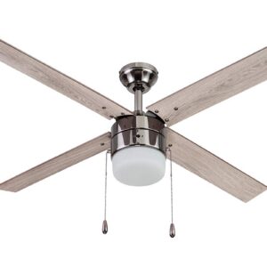 Portage Bay 51451 Chism Ceiling Fan, 52, Gun Metal