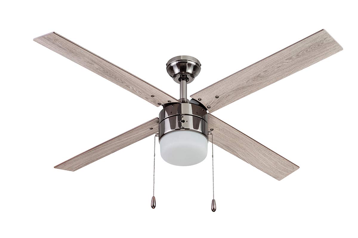 Portage Bay 51451 Chism Ceiling Fan, 52, Gun Metal