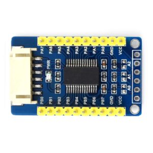 MCP23017 IO Expansion Board I2C Interface 5V/3.3V Voltage Expands 16 I/O Pins 8pcs of Boards can Stack to Use at The Same Time up to 128 I/O Pins Allows Multi I2C modules to be Stacked