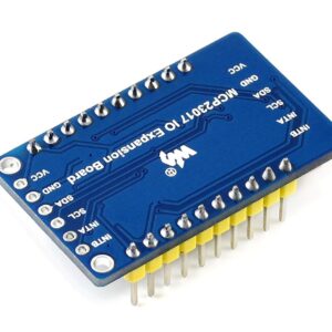 MCP23017 IO Expansion Board I2C Interface 5V/3.3V Voltage Expands 16 I/O Pins 8pcs of Boards can Stack to Use at The Same Time up to 128 I/O Pins Allows Multi I2C modules to be Stacked